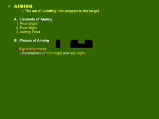 Fundamentals Of Pistol Marksmanship | PPT