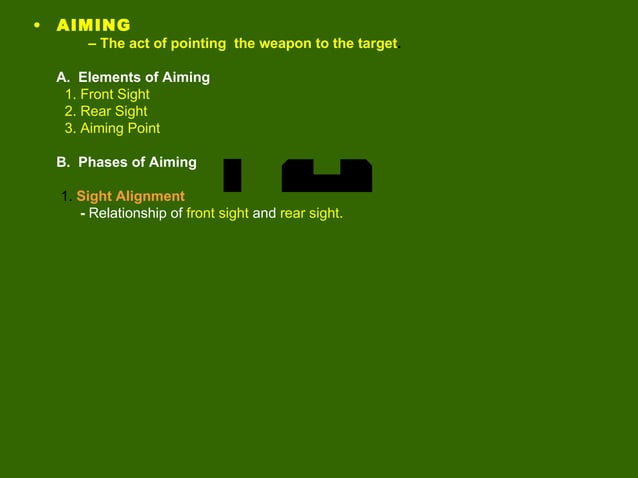 Fundamentals Of Pistol Marksmanship | PPT | First Aid | Injuries