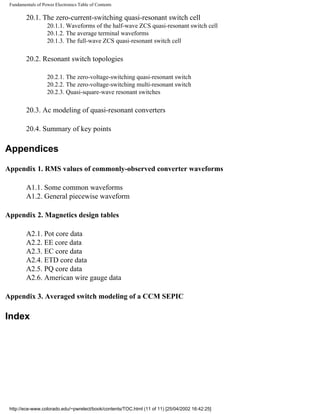 Fundamentals of Power Electronics - R. W. Erickson.pdf | Computer Networking | Computing