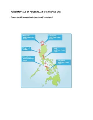 FUNDAMENTALS OF POWER PLANT ENGINEERING LAB.docx | Power and Energy ...