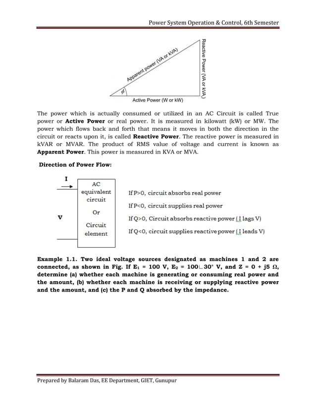 Fundamentals of power system | PDF