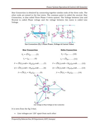 Fundamentals of power system | PDF