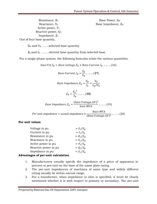 Fundamentals of power system | PDF