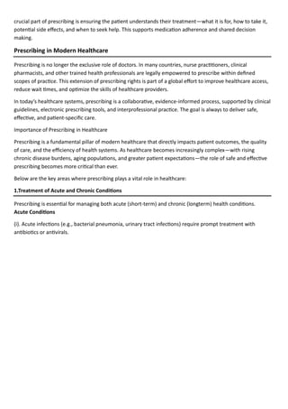 FUNDAMENTAL OF PRESCRIBING PHARMACOLOGY | PDF