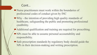 PRESCRIBING II - FUNDAMENTALS OF PRESCRIBING MODULE Part II.pptx