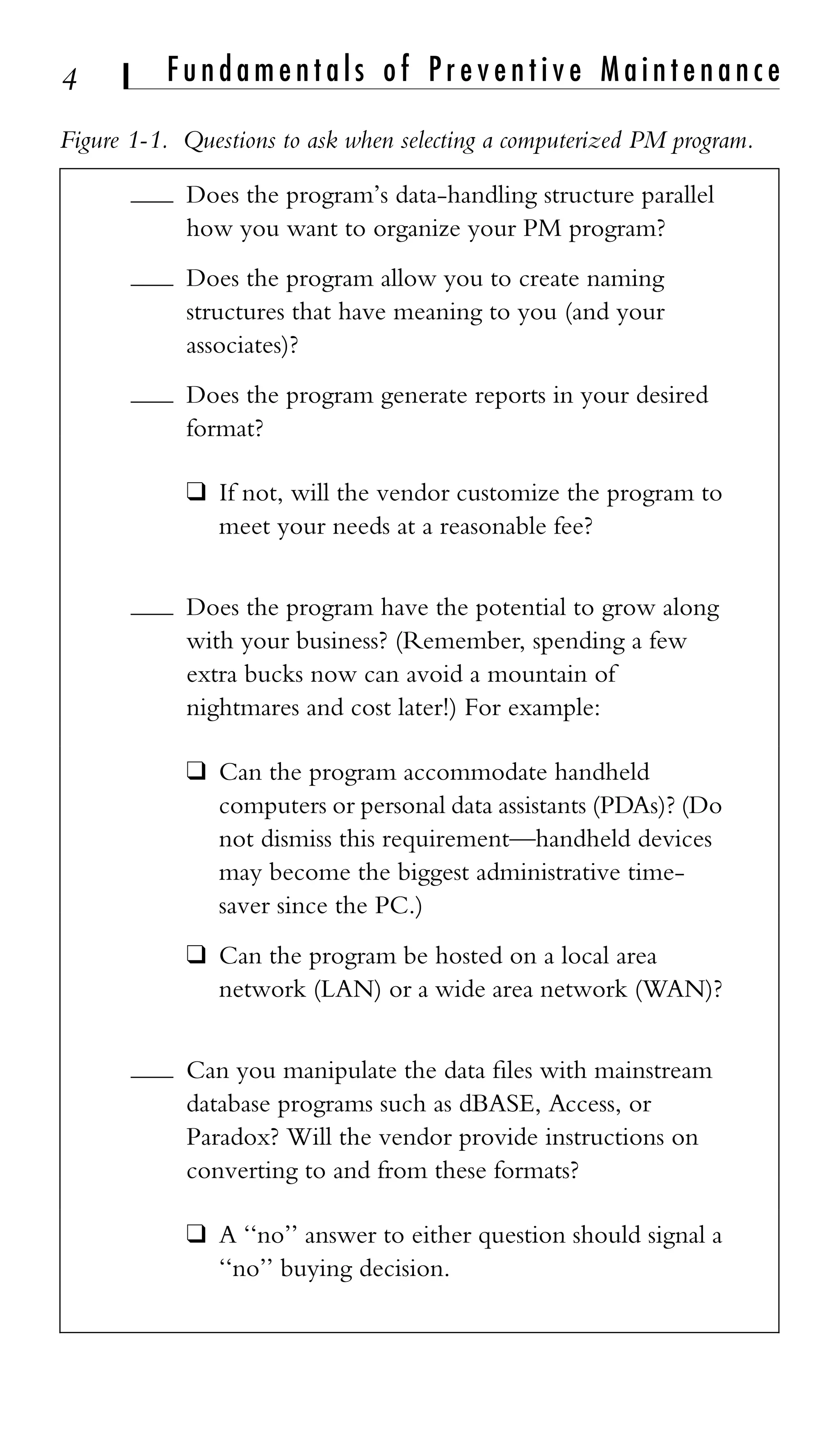 Fundamentals Of Preventive Maintenance Pdf