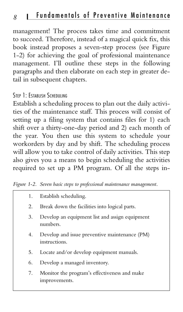 Fundamentals of preventive maintenance | PDF