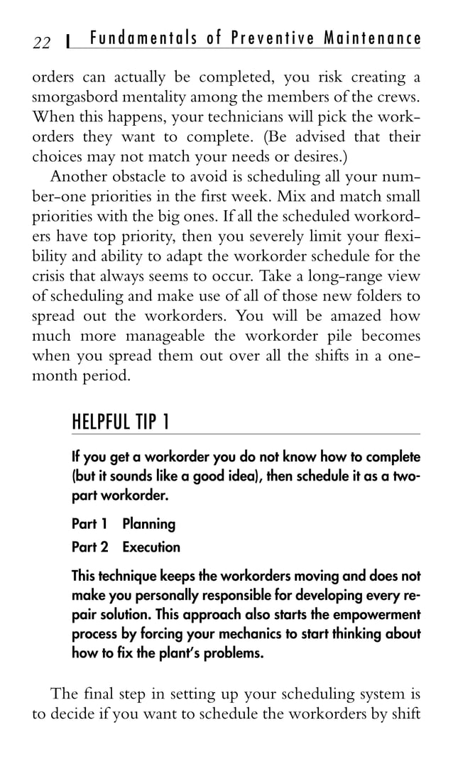 Fundamentals of preventive maintenance | PDF