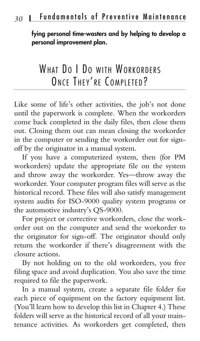 Fundamentals of preventive maintenance | PDF