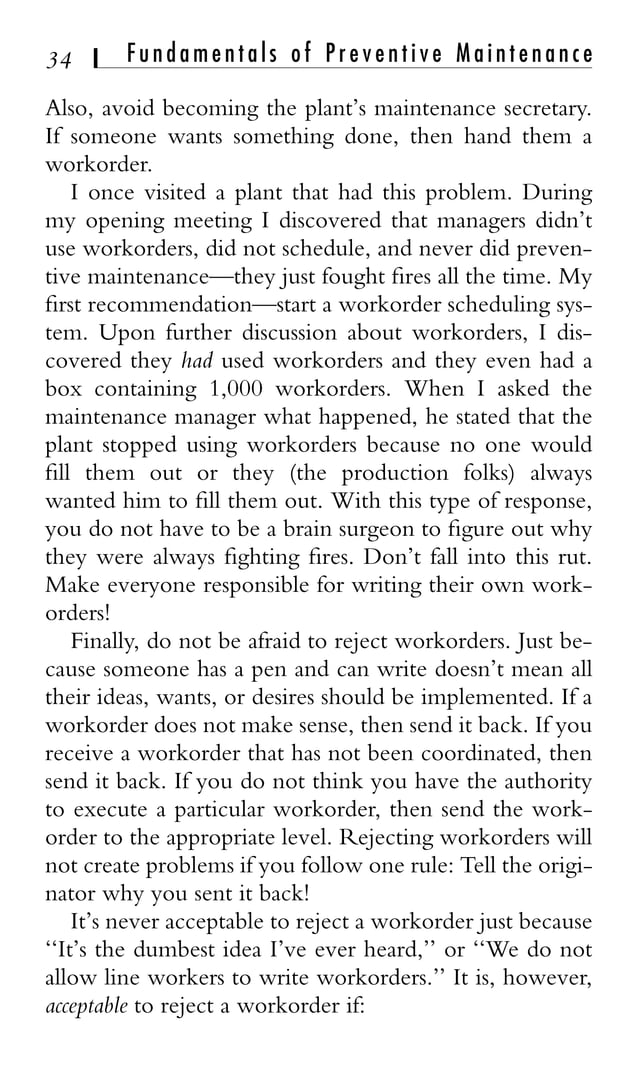 Fundamentals of preventive maintenance | PDF