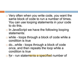 Fundamentals of programming | PPT