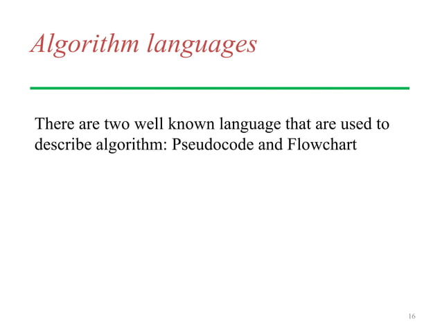 Fundamentals Of Programming Lecture 1pptx Programming Languages Computing