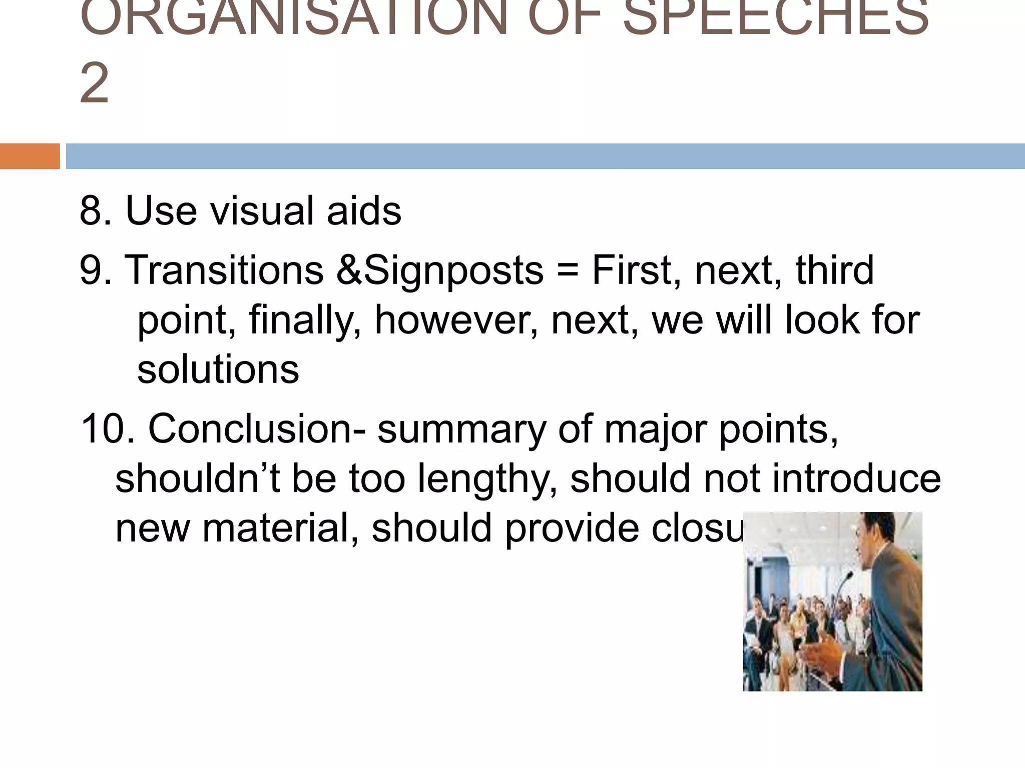 Fundamentals of public speaking | PPTX