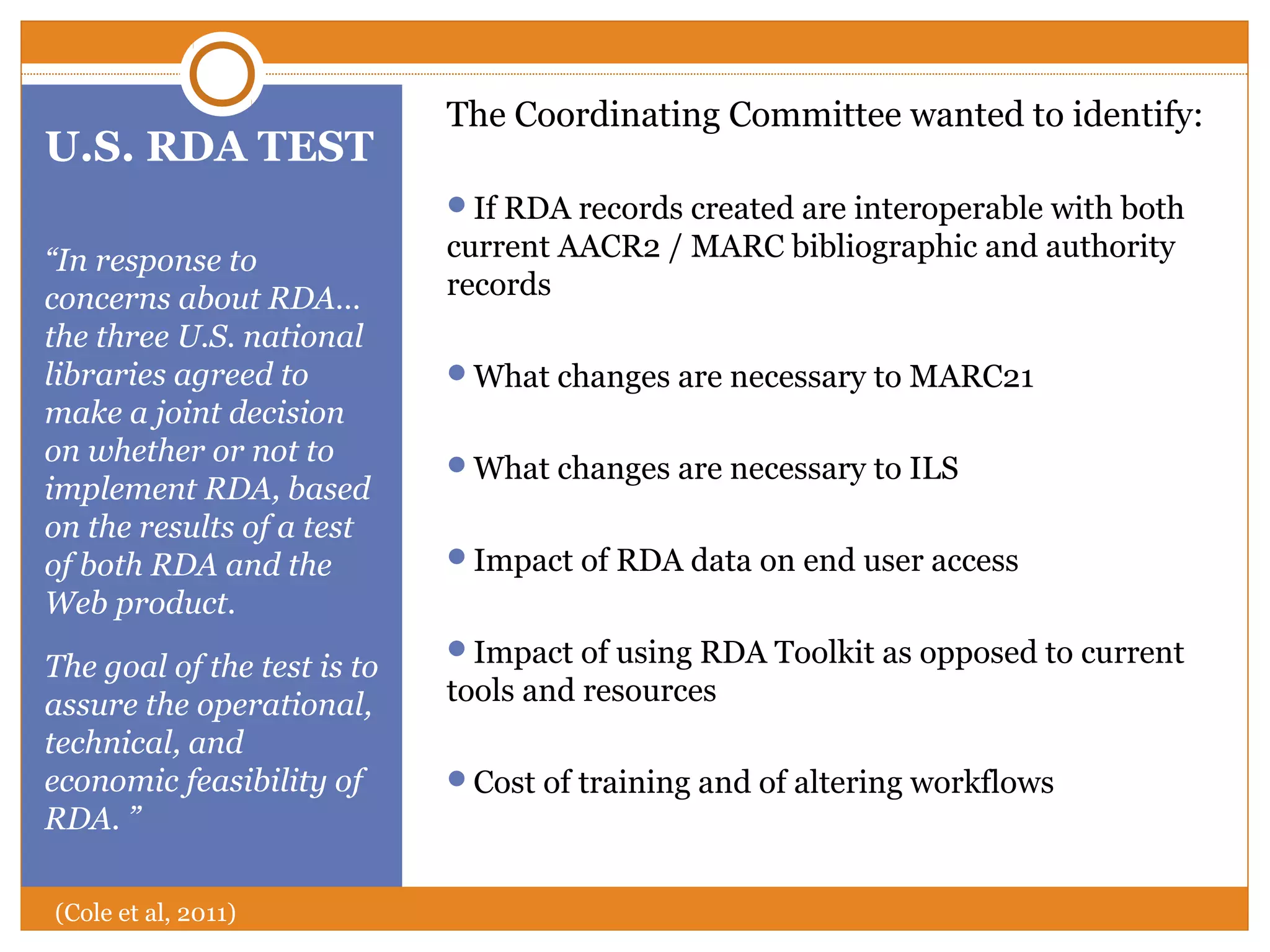 Fundamentals of RDA: Resource Description & Access | PPT