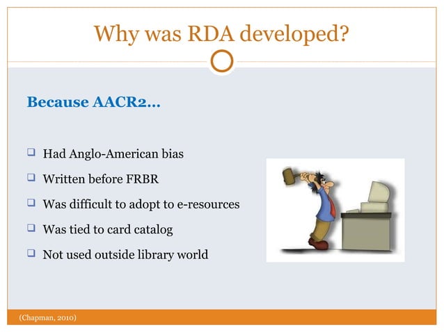Fundamentals Of Rda Resource Description And Access Ppt Databases Computer Software And