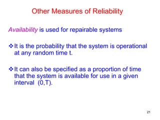 Fundamentals of reliability engineering and applications part1of3 | PDF
