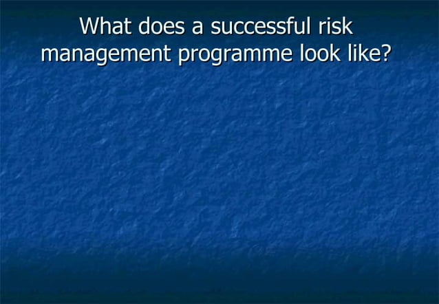Fundamentals Of Risk Management | PPT | Business | Business and Finance