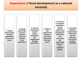 Fundamentals of Rural Development_Unit I.pdf | Debated Sensitive Social ...