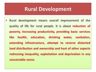Fundamentals of Rural Development_Unit I.pdf