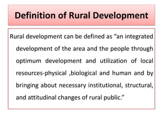 Fundamentals of Rural Development_Unit I.pdf