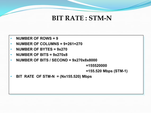 Fundamentals of sdh | PPT | Computer Networking | Computing