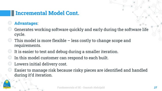 Lecture 3 & 4 | Software Development Life Cycle (SDLC), Development ...