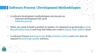 Lecture 3 & 4 | Software Development Life Cycle (SDLC), Development ...