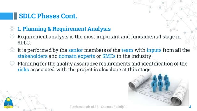 Lecture 3 & 4 | Software Development Life Cycle (SDLC), Development Methodologies and Models | PPT