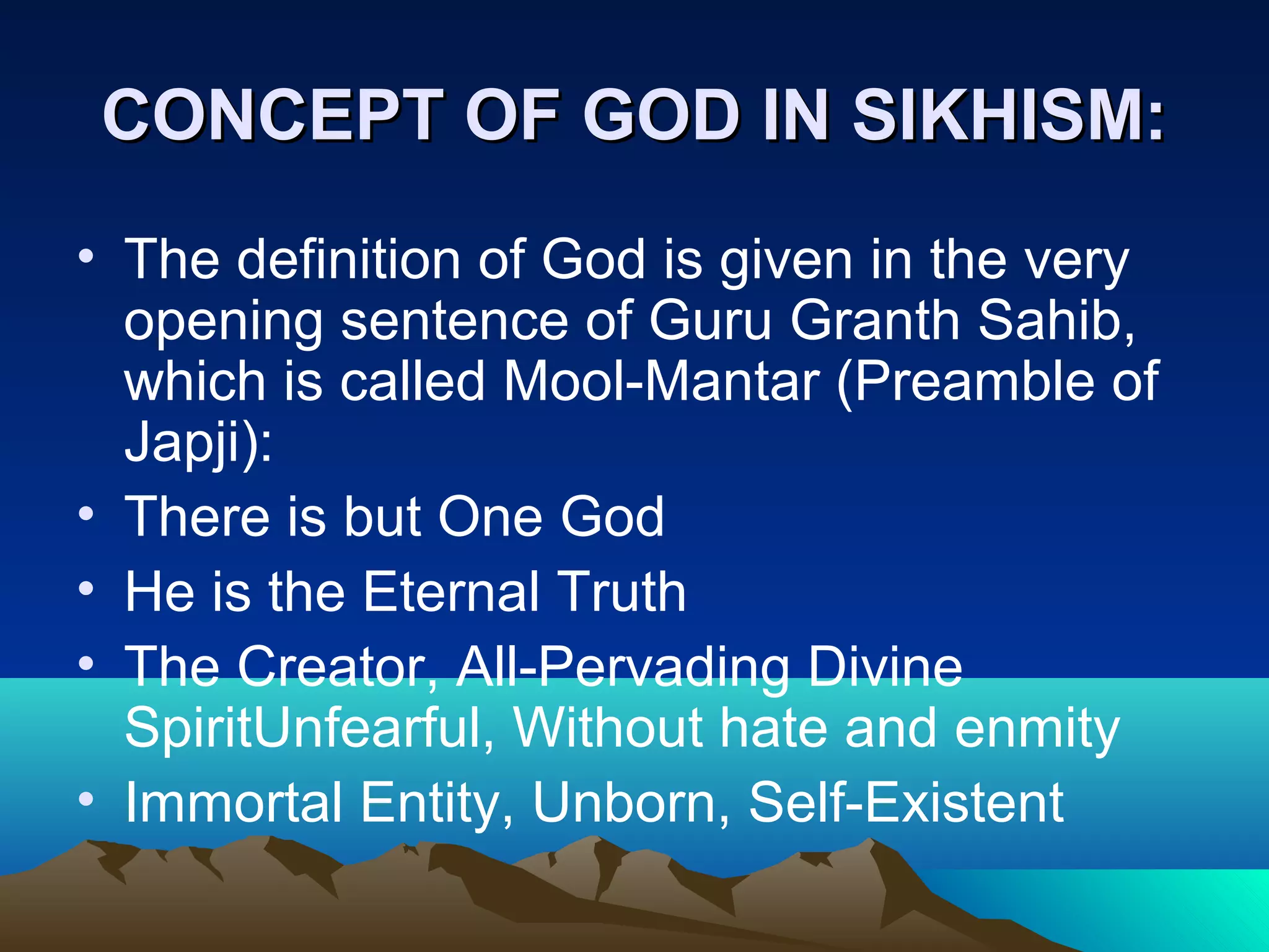 Fundamentals of sikhism | PPT