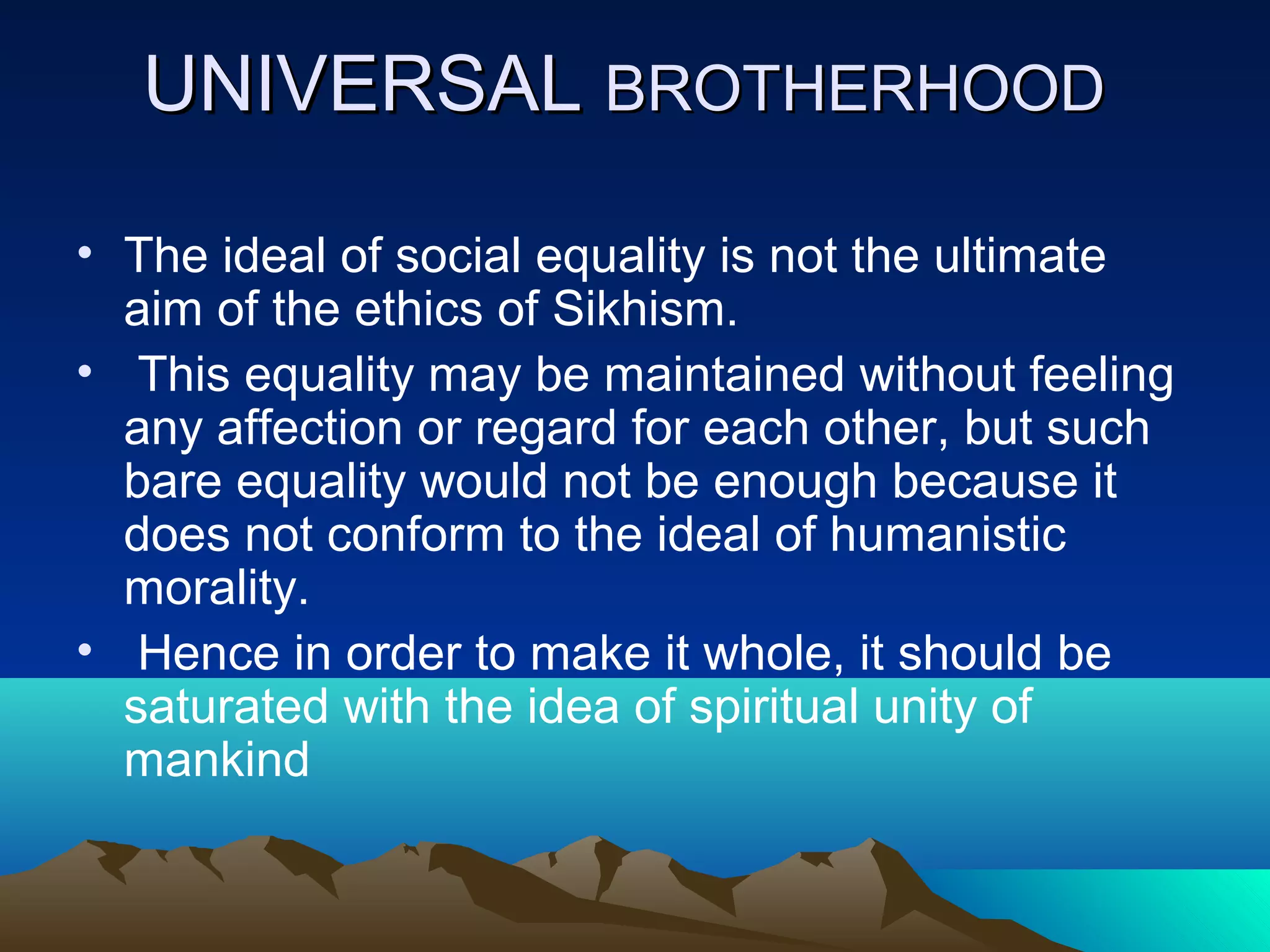 Fundamentals of sikhism | PPT