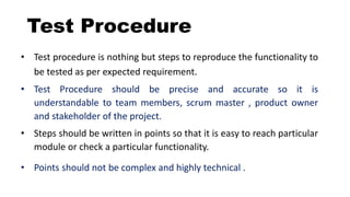 Fundamentals of software 2 | Test Case | Test Suite | Test Plan | Test ...