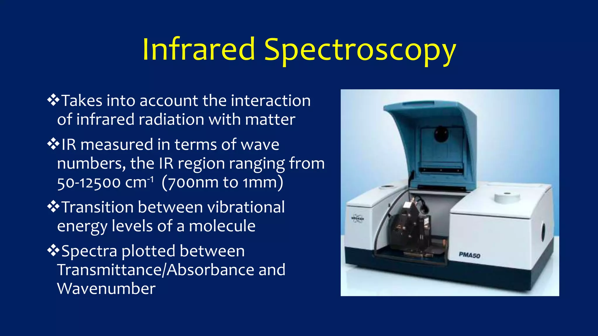 Fundamentals of spectroscopy | PPTX
