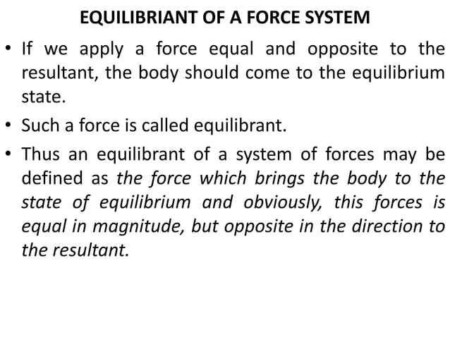 Fundamentals of statics