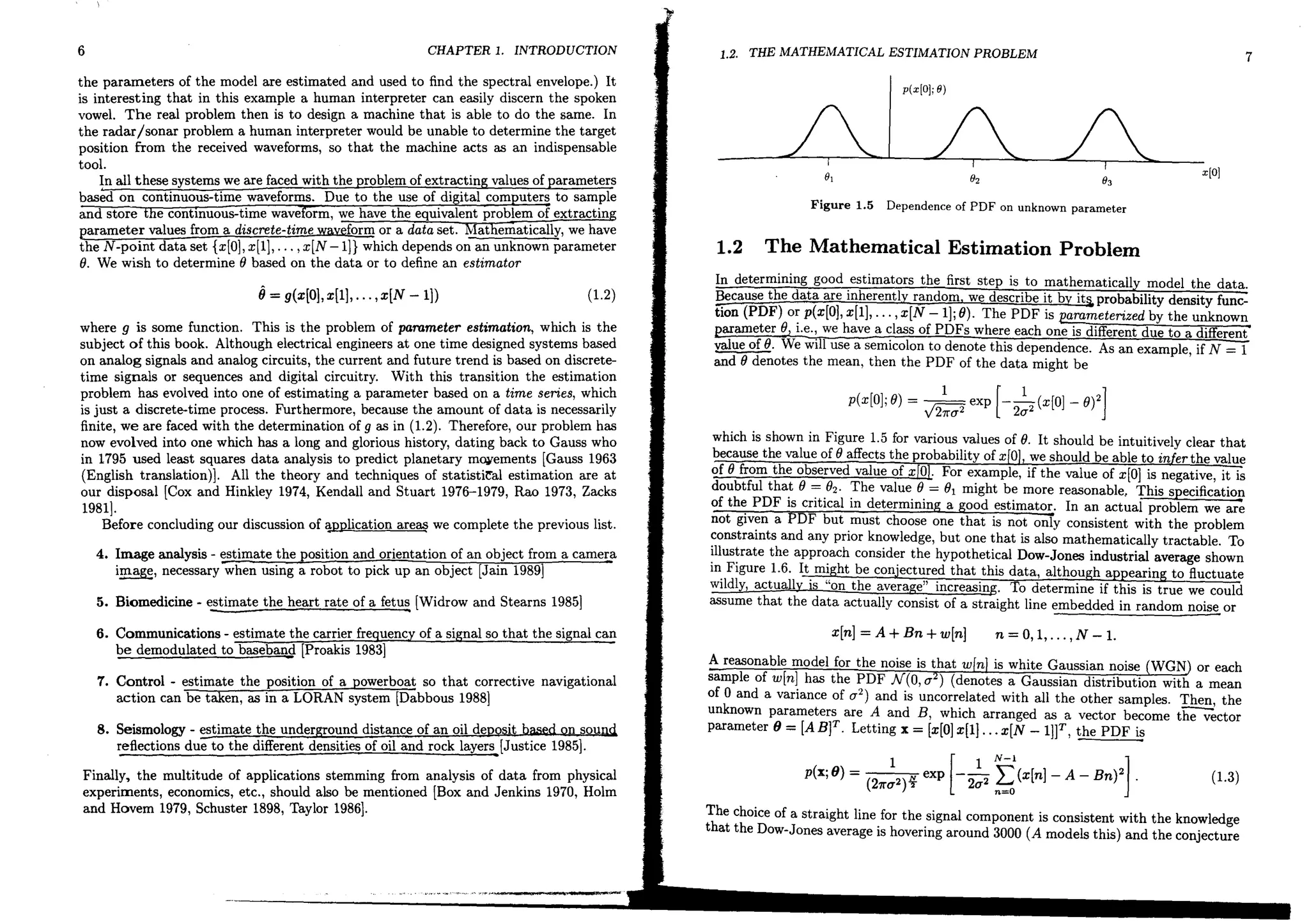 Fundamentals Of Statistical Signal Processing Estimation Theory Kay