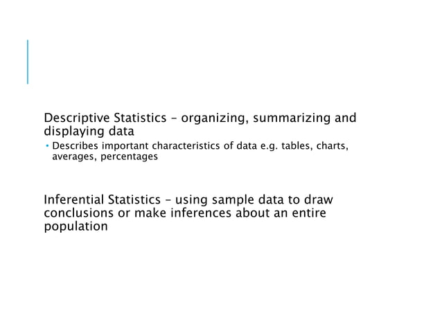 Fundamentals of Statistics.ppt | Internet | Computing