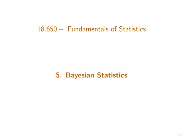 Fundamentals of Statistics - Bayesian Statistics.pdf