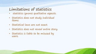 Fundamentals of statistics | PPTX