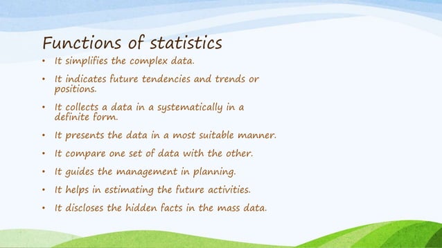 Fundamentals of statistics | PPTX | Business | Business and Finance