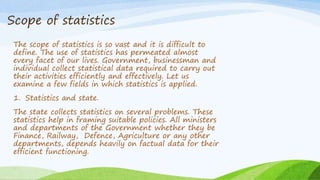 Fundamentals of statistics | PPTX