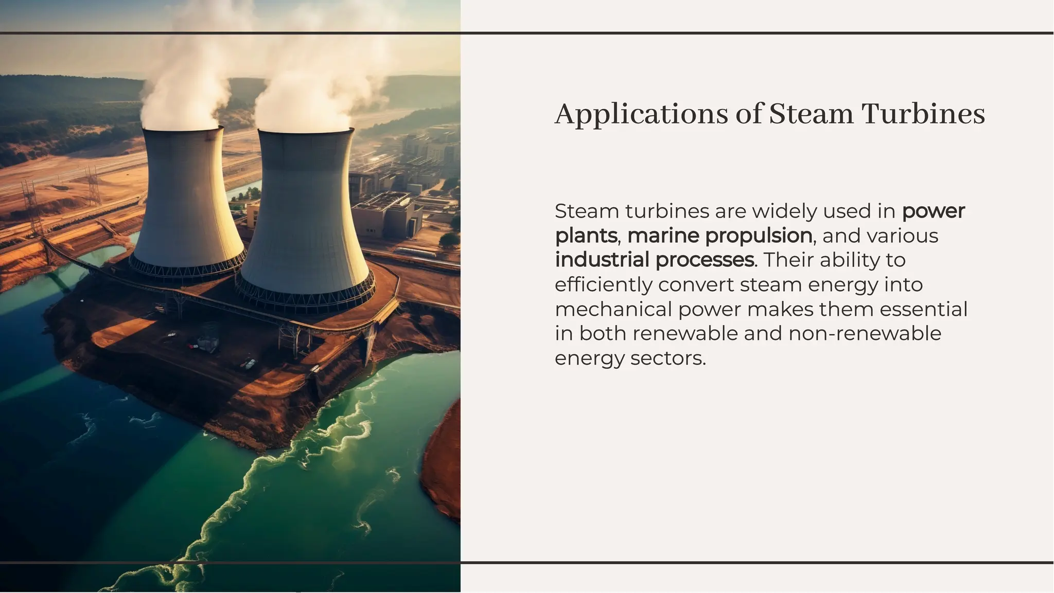 Basics of steam turbines and its working principle | PPT