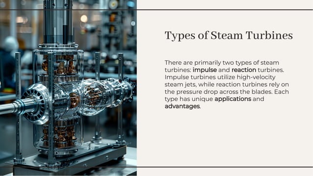 Basics of steam turbines and its working principle | PPT