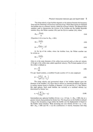 Fundamentals of steelmaking metallurgy chapter1 | PDF | Physics | Science