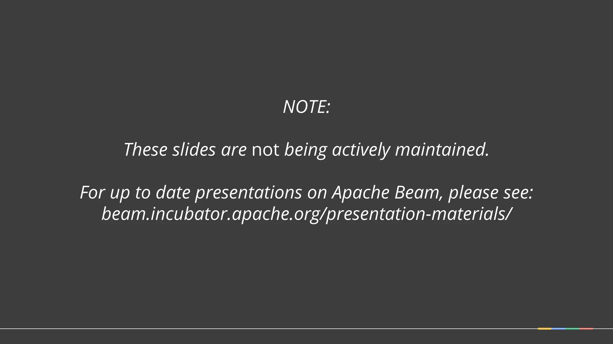 Fundamentals of Stream Processing with Apache Beam, Tyler Akidau ...