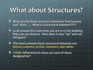 Fundamentals of structural analysis | PPT