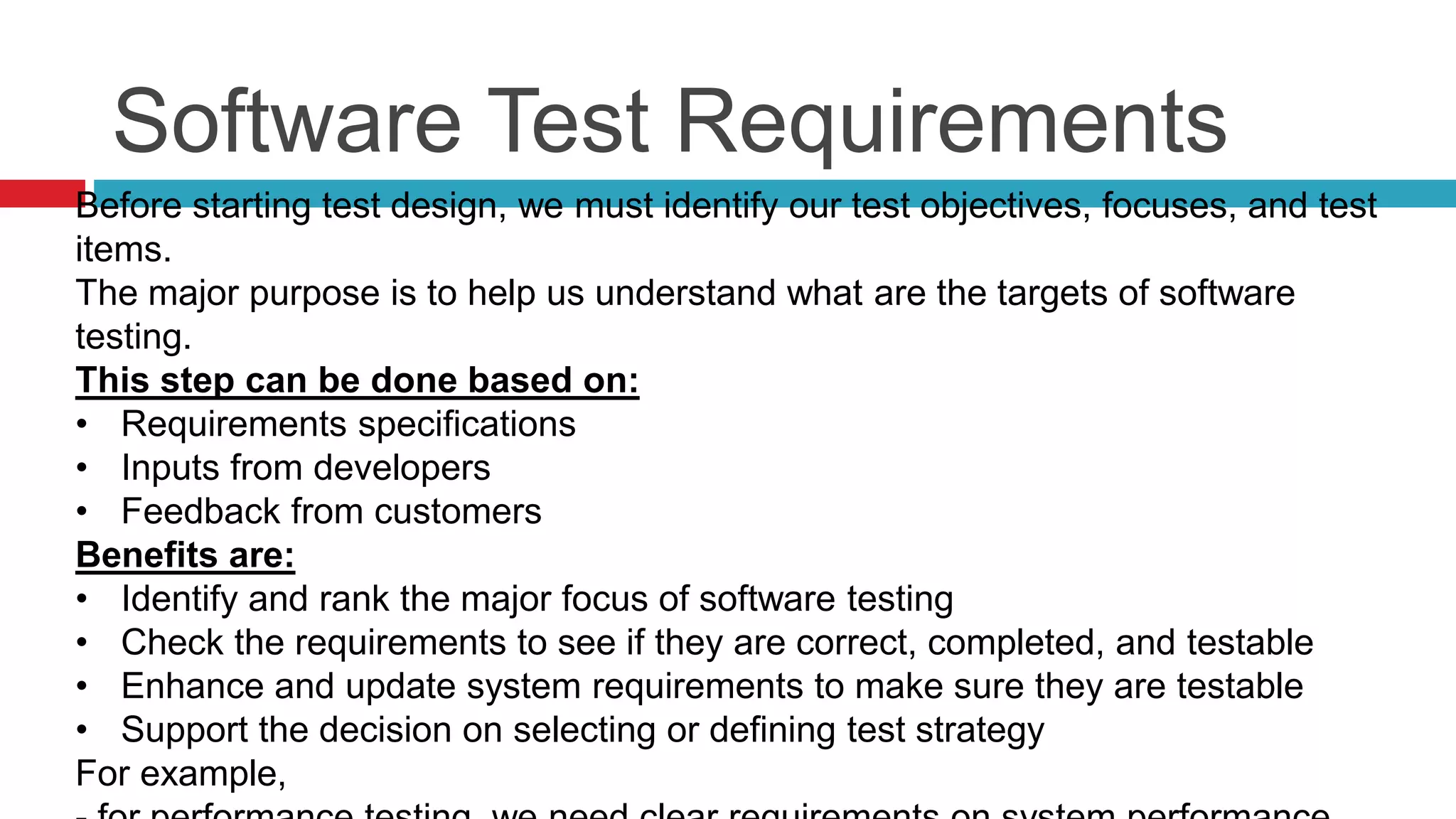 Fundamentals of testing SQA | PPT