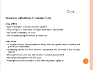Fundamentals of testing | PPTX