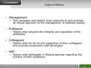Fundamentals of Testing (2013) | PDF