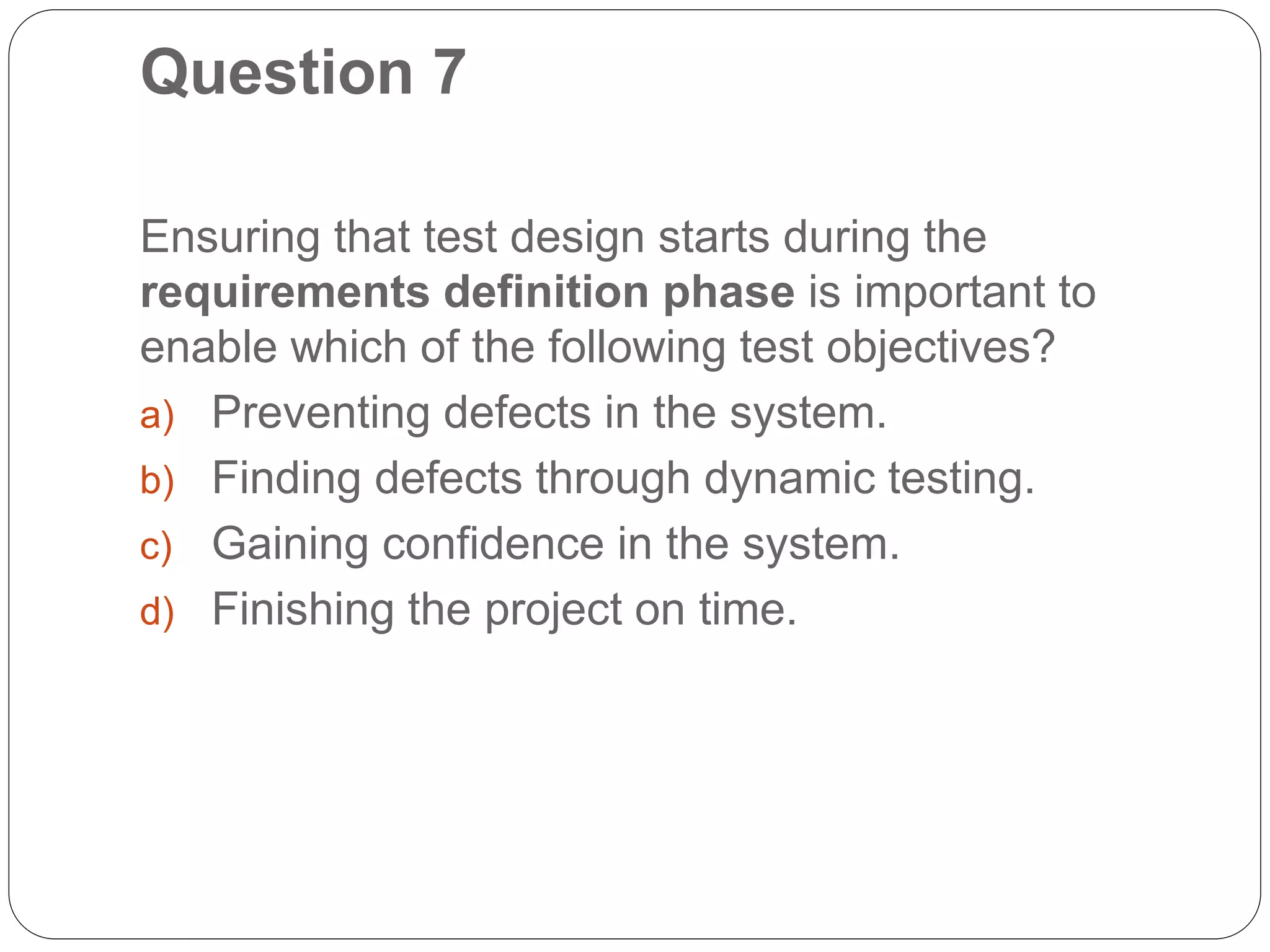 Fundamentals of testing | PPT