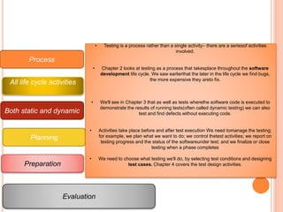 Fundamentals of testing | PPTX