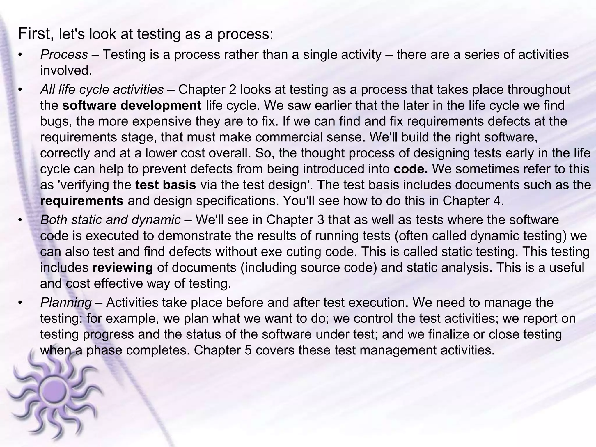 Fundamentals of testing | PPT
